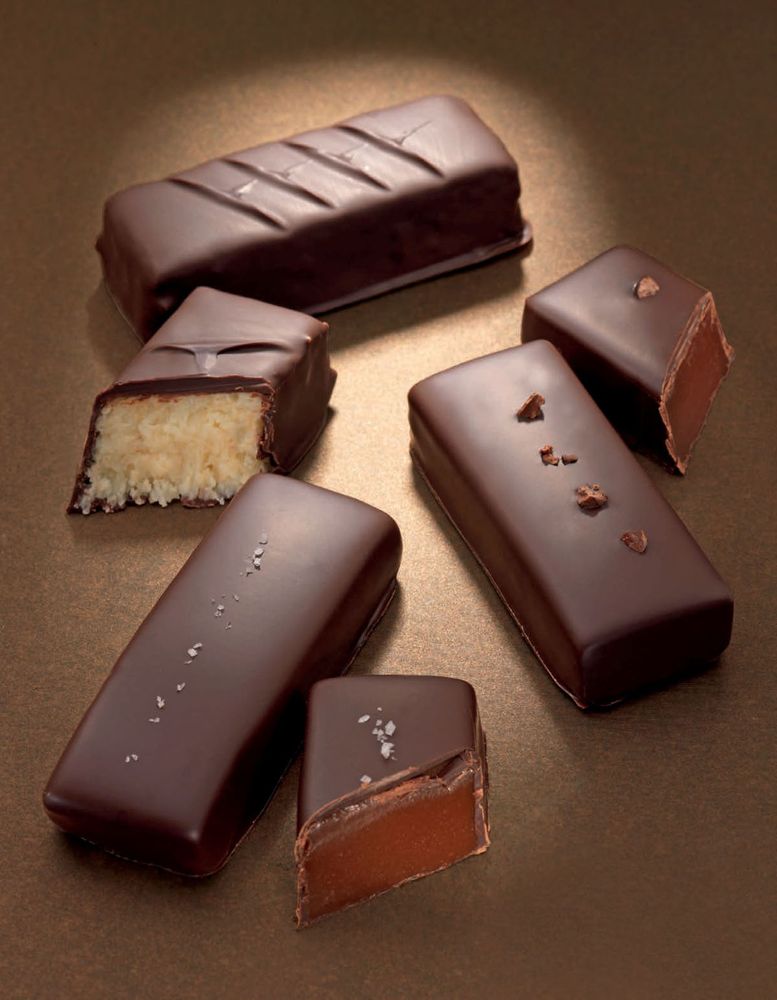 Chocolate Caramel Mou from Couture Chocolate by William Curley
