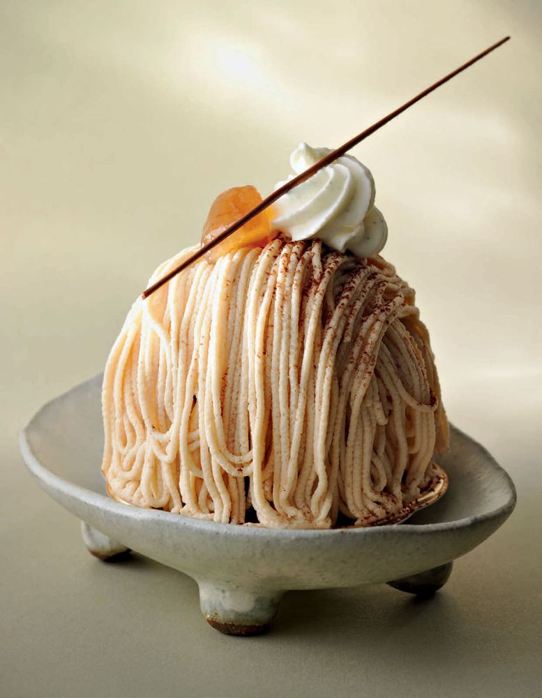 Chocolate Mont Blanc from Couture Chocolate by William Curley