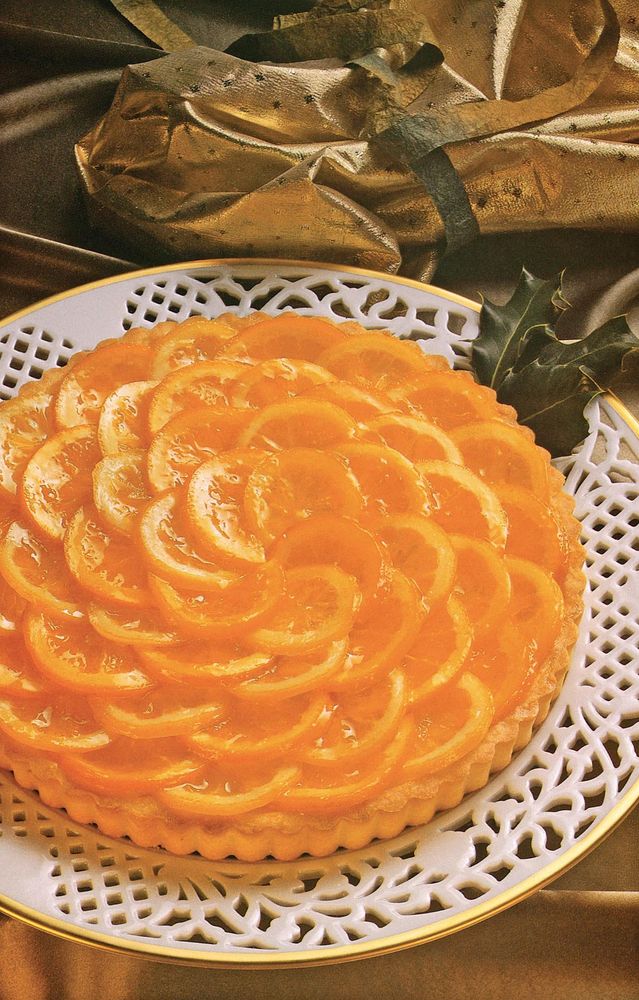 Citrus Tart from Cocolat: Extraordinary Chocolate Desserts by Alice Medrich
