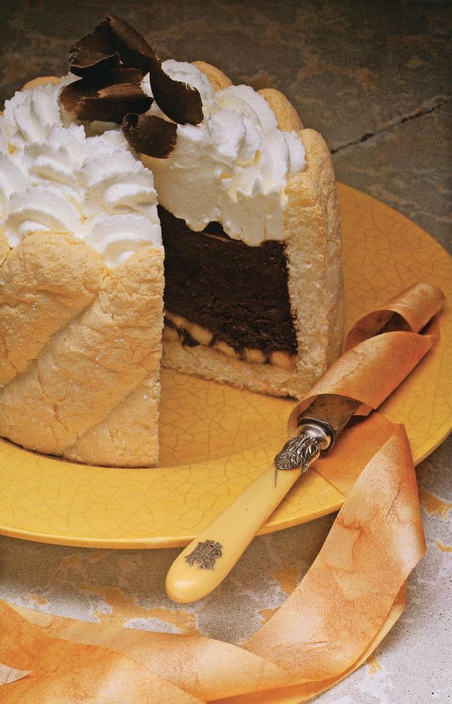 Chocolate Banana Charlotte from Cocolat: Extraordinary Chocolate ...