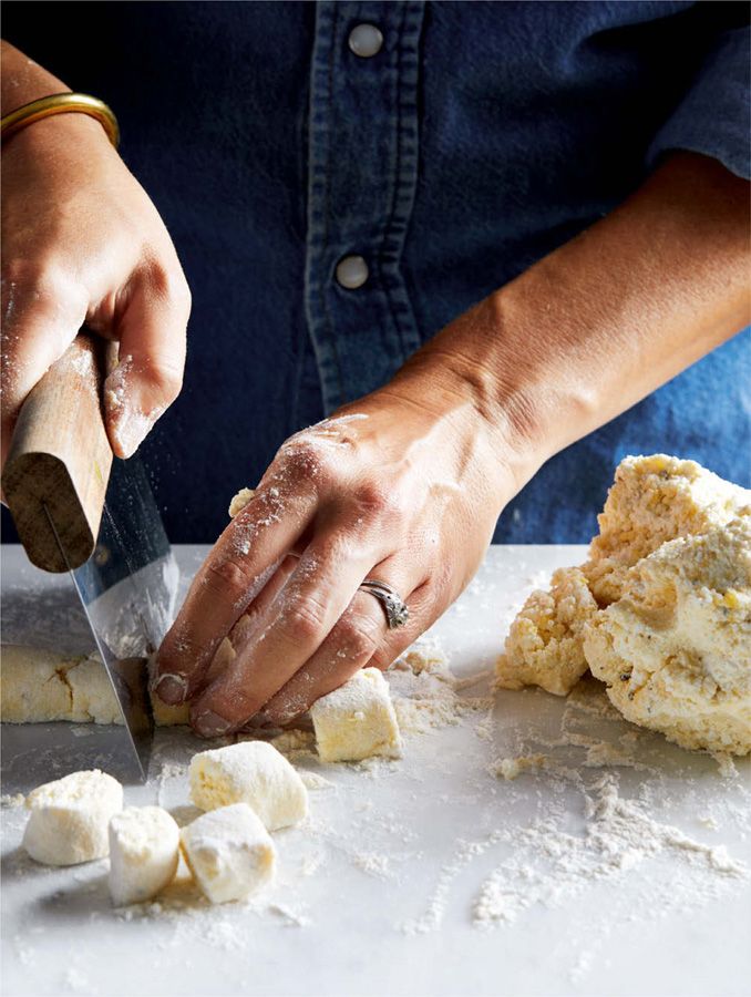 Ricotta and Pecorino Gnocchi from Colu Cooks by Colu Henry