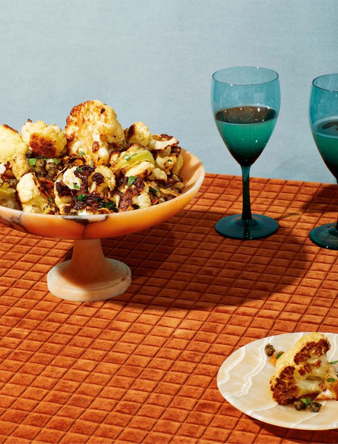 Cauliflower with Anchovy Oil and Crispy Capers from Colu Cooks by Colu ...