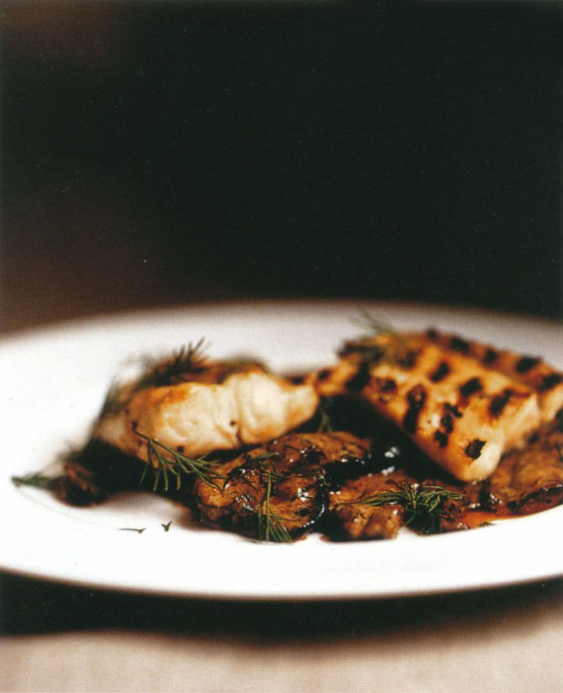 Eel Fillets with Beefsteak Fungus from The Complete Mushroom Book ...
