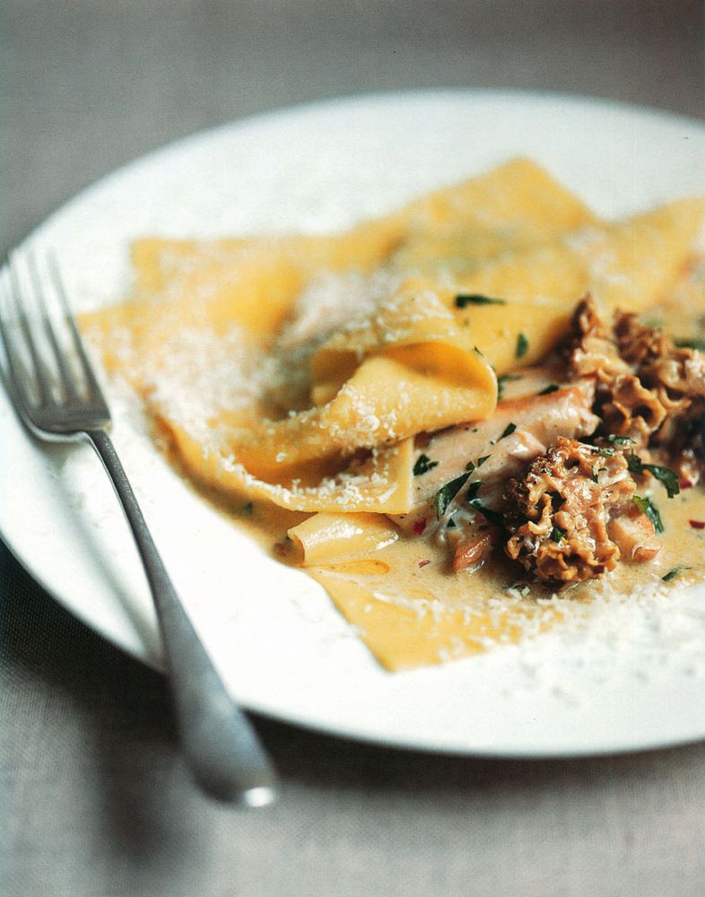 Raviolo with Chicken of the Woods and Cauliflower Fungus from The ...