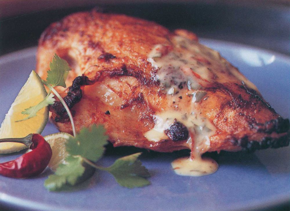 Pan-Roasted Chicken Breasts with Asian Butter Sauce from Cooking One on ...