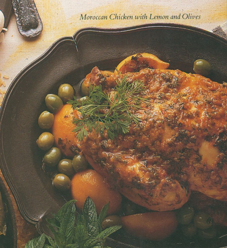 Moroccan Chicken with Lemon and Olives from The Cooking of the ...