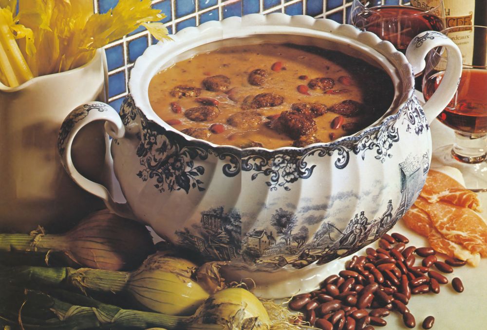 Dutch Bean Soup from Cooking for Friends by Prue Leith