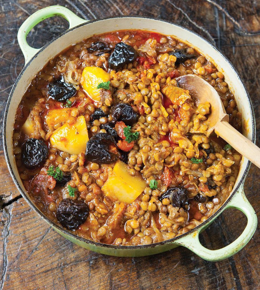 Lentil, Lamb + Prune Braise from Cooking in Iran: Regional Recipes and ...