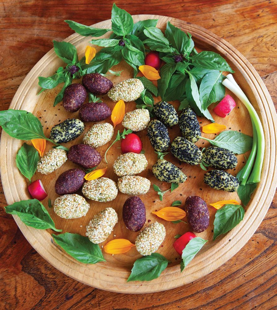 Cheese, Walnut + Herb Balls from Cooking in Iran: Regional Recipes and ...