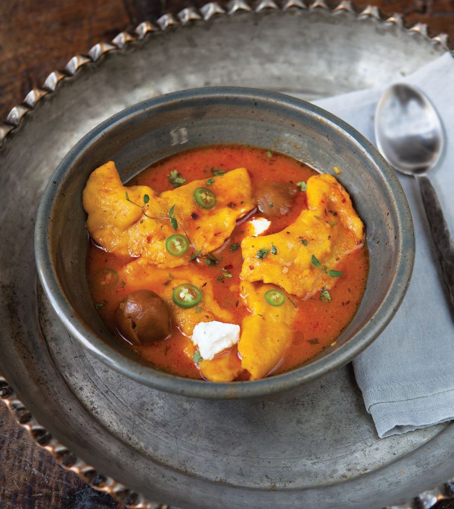 Azarbaijani Dumpling Soup from Cooking in Iran: Regional Recipes and ...