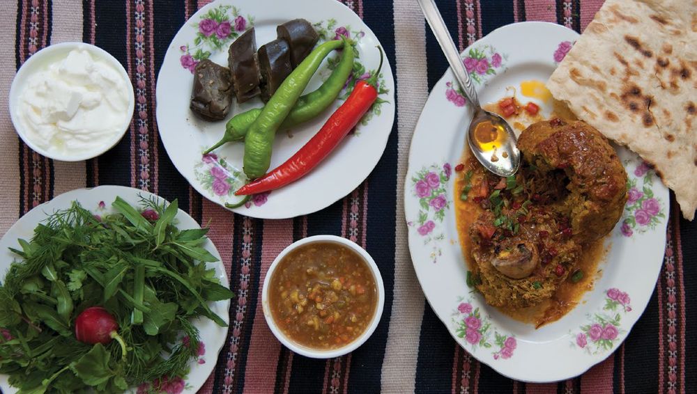 Tabrizi Meatballs with Split Peas + Tomatoes from Cooking in Iran ...