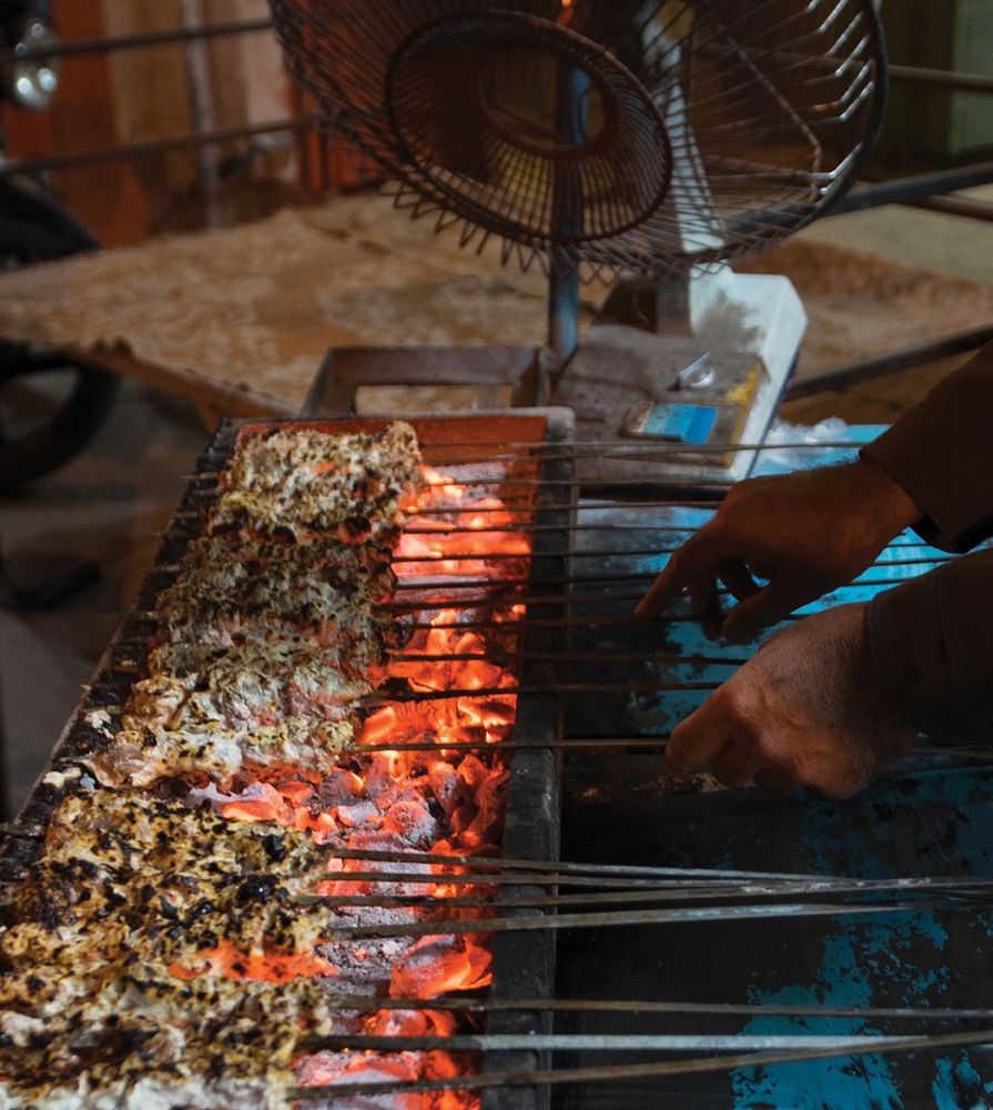 Lari Kabab from Cooking in Iran: Regional Recipes and Kitchen Secrets ...