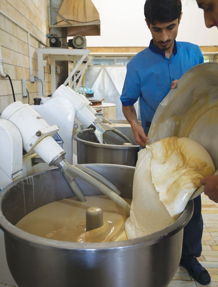 Sesame Tahini Halva from Cooking in Iran: Regional Recipes and Kitchen ...