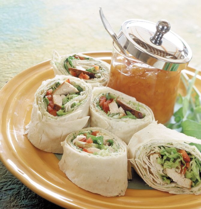 Tea-Smoked Chicken Wraps from Cooking with Tea: Techniques and Recipes ...