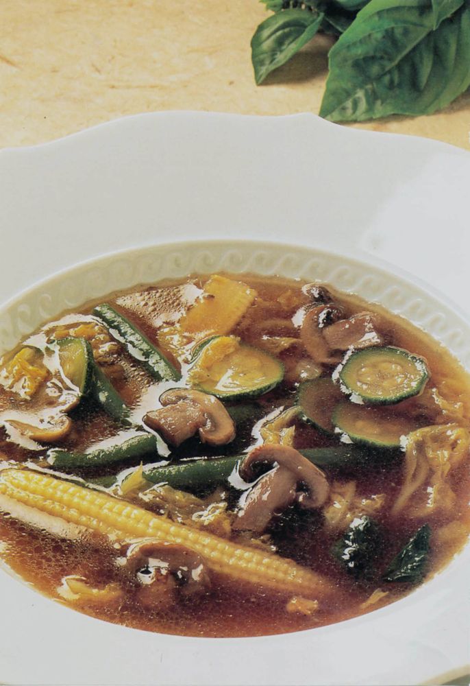 Thai Vegetable Soup from Ken Hom Cooks Thai by Ken Hom