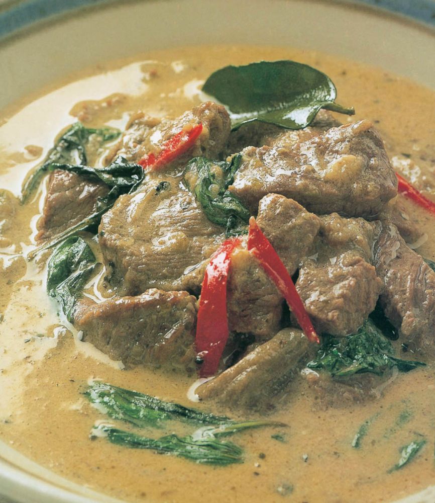 Green Curry Beef from Ken Hom Cooks Thai by Ken Hom