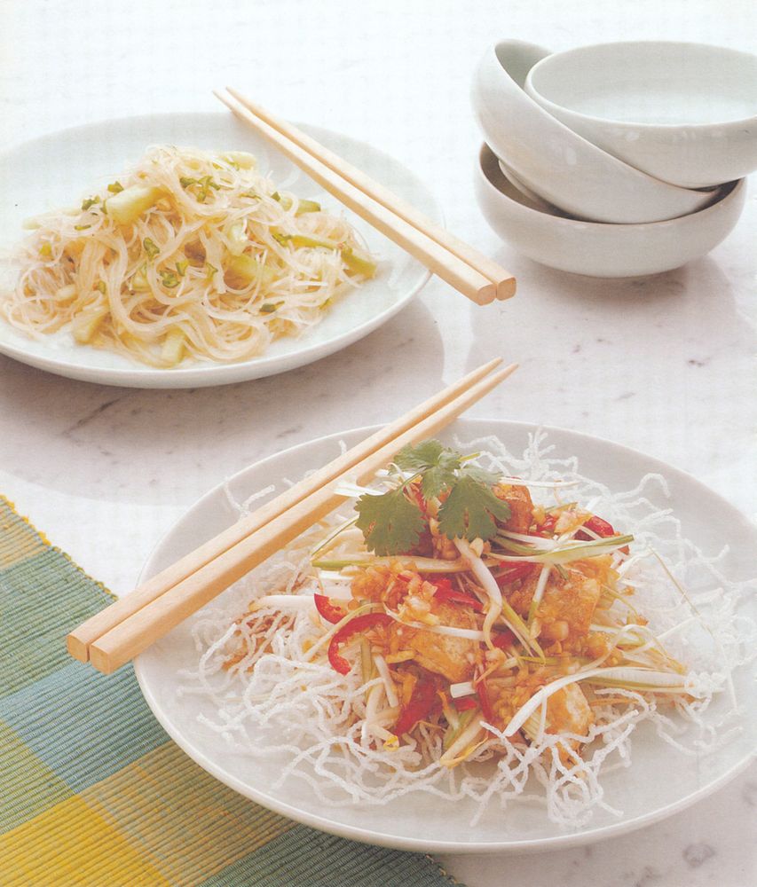 Crispy Noodle Salad from Ken Hom Cooks Noodles & Rice by Ken Hom