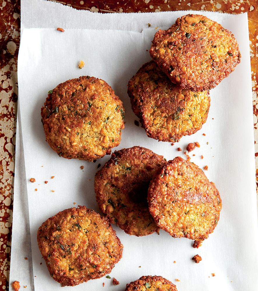 Cumin-Scented Falafel from Cooking with Spice by Jennifer Newens