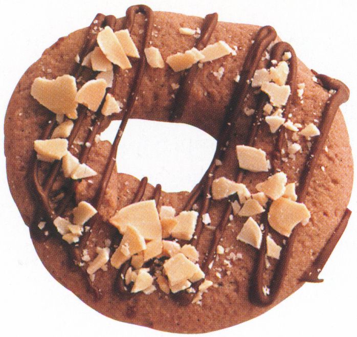 Swiss Chocolate Rings from Cookies Unlimited by Nick Malgieri