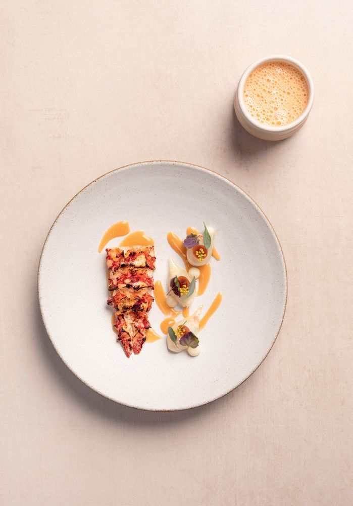 Lobster, Kohlrabi, Yoghurt from Catalogued Ideas and Random Thoughts by Stuart Ralston