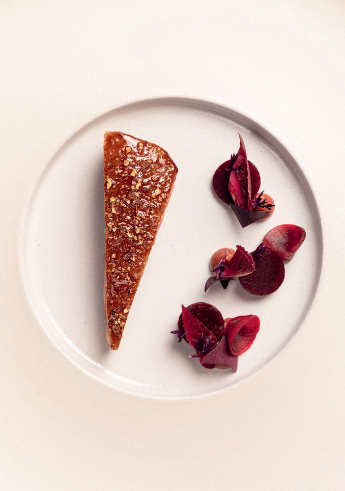 Duck Breast, Umeboshi, Beetroot, Chicory from Catalogued Ideas and ...