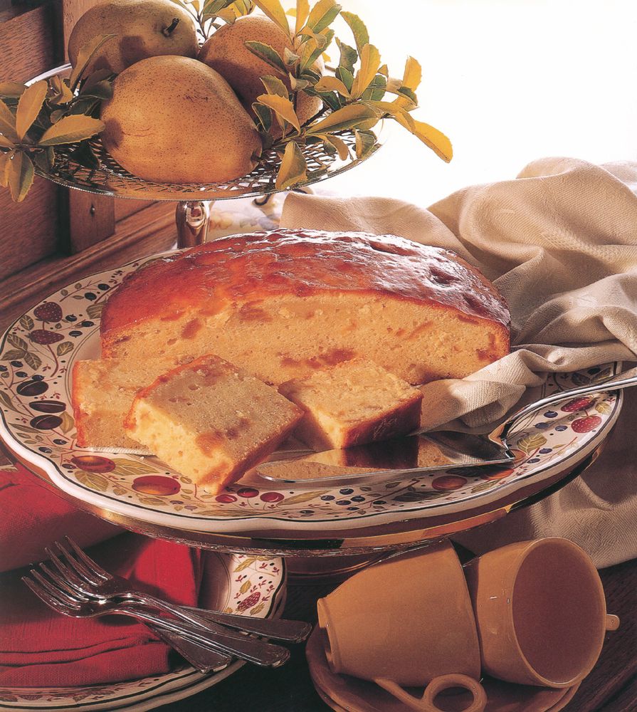 Pear sponge cake from Cakes: Le Cordon Bleu Home Collection by Le ...