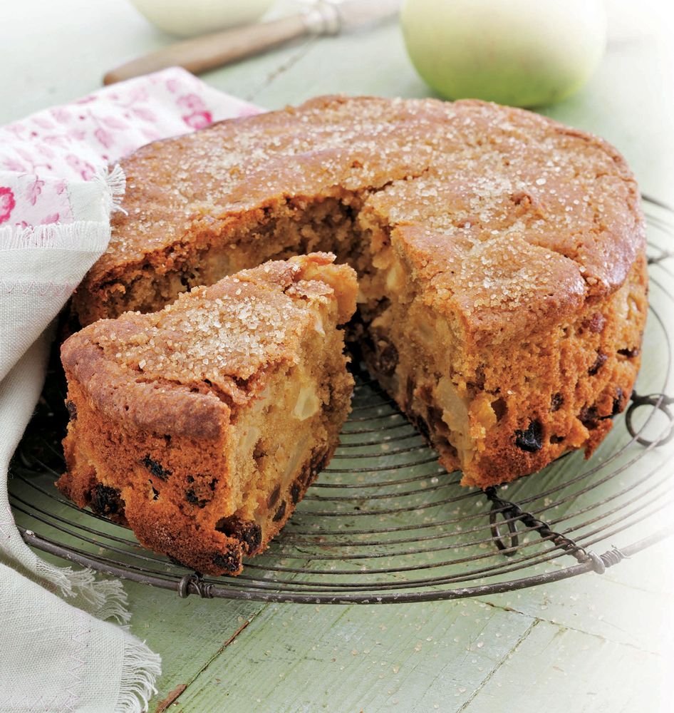 Farmhouse apple and sultana cake from Cakes: More Than 140 Delectable ...