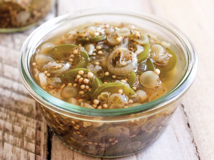 Spicy Spring Onion Relish from Can It & Ferment It: More Than 75 ...