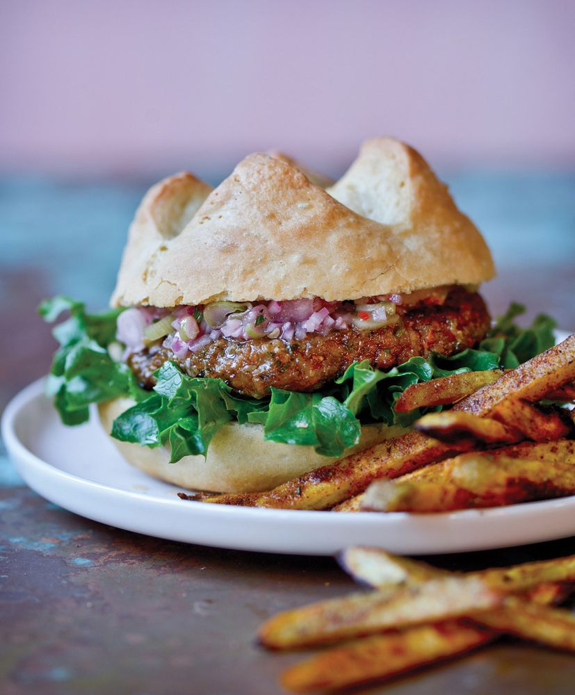 Island Burgers from Caribbean Vegan: Plant-Based, Egg-Free, Dairy-Free ...