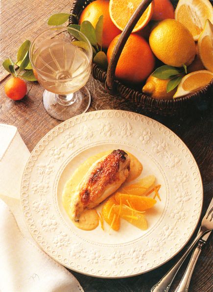 Chicken with Orange and Lemon from The Carved Angel Cookery Book by ...