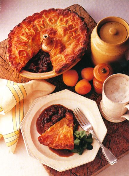 Dartmouth Pie from The Carved Angel Cookery Book by Joyce Molyneux