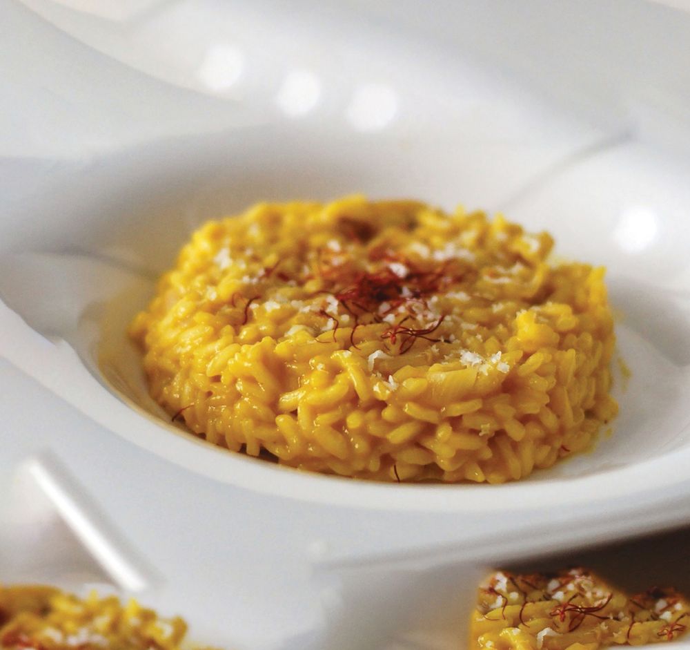 Risotto alla Milanese from The Chefs' Knowledge: The modern culinary ...