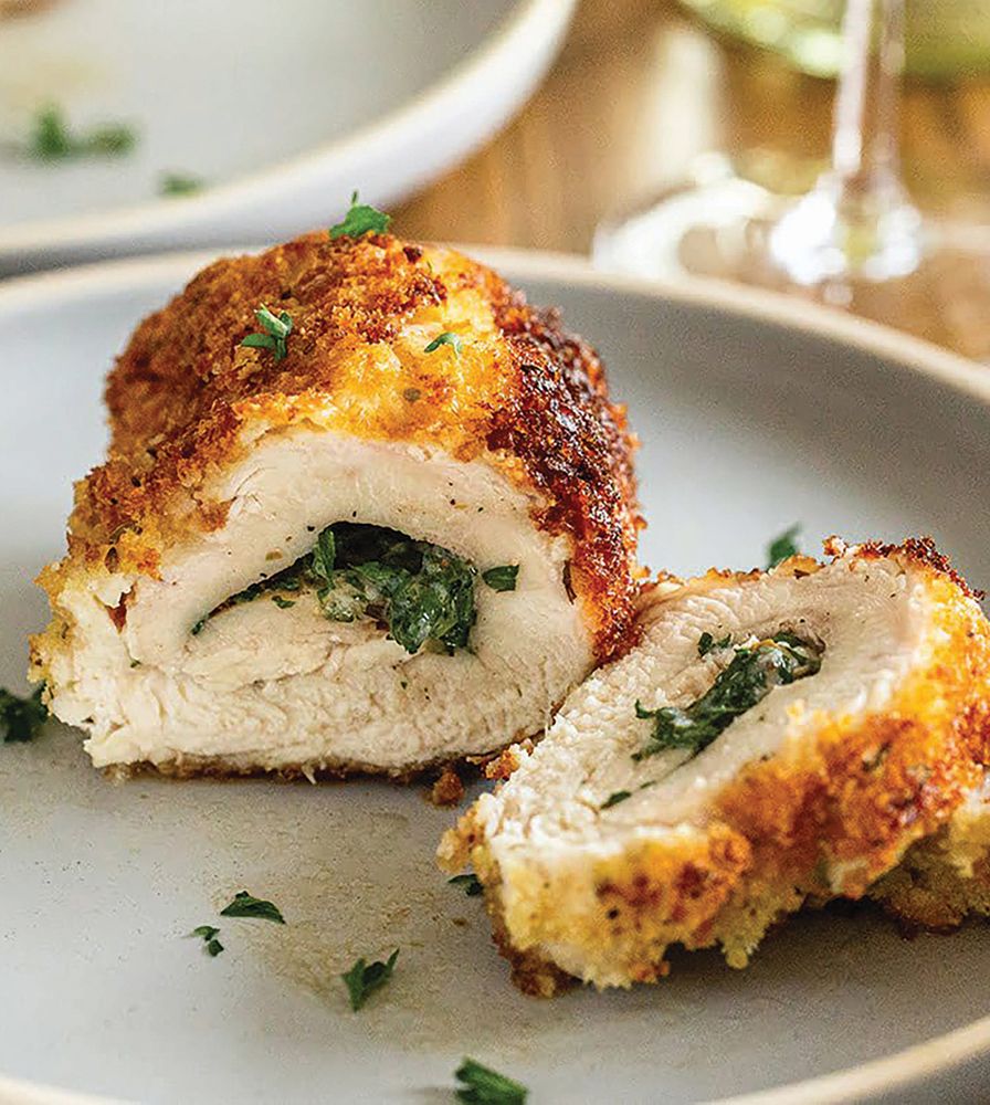 Chicken Kyiv from The Chefs' Knowledge: The modern culinary repertoire ...