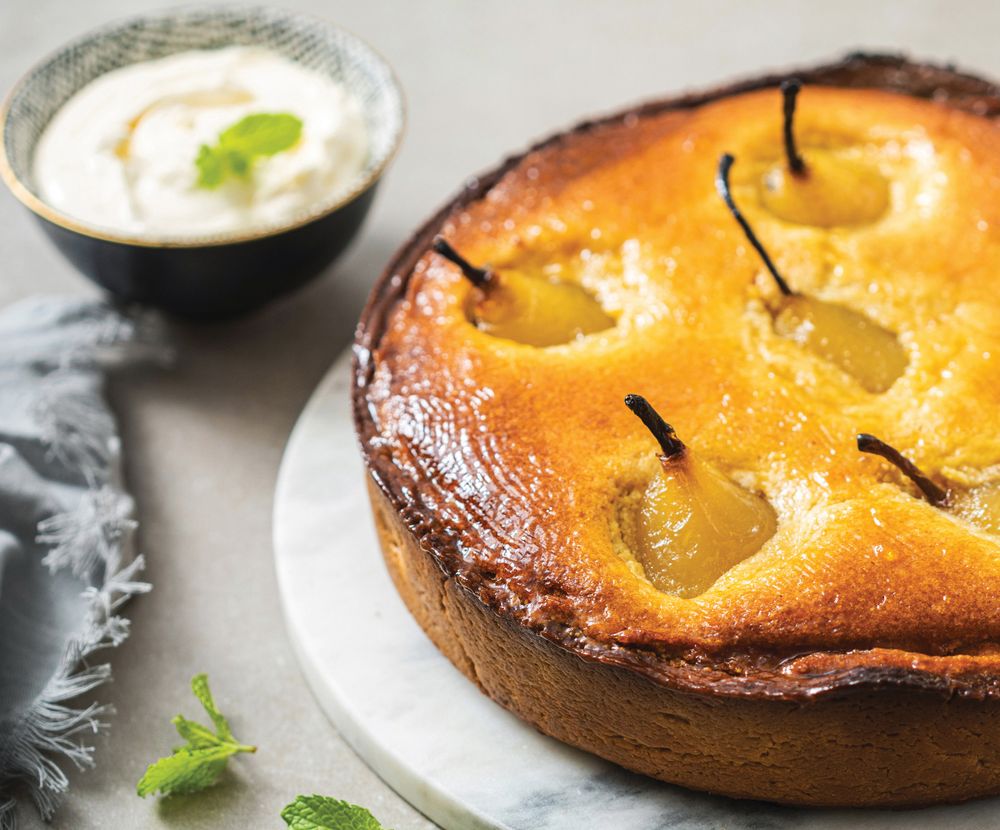 Pear & Almond Tart from The Chefs' Knowledge: The modern culinary ...