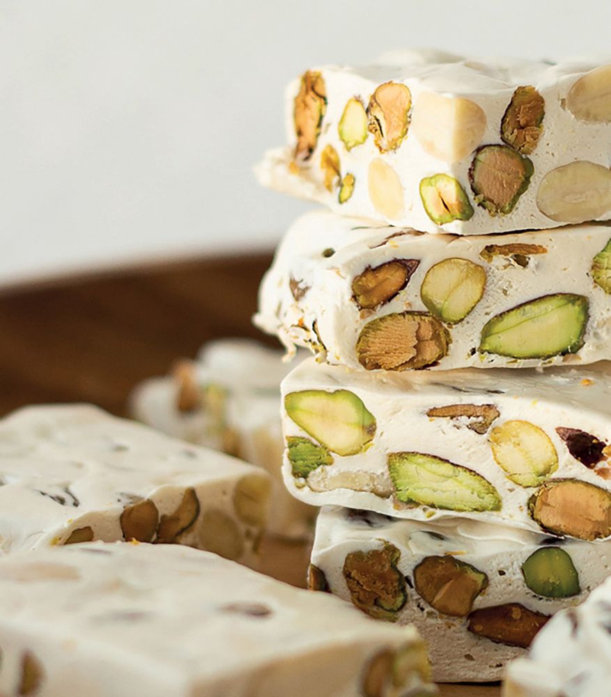 Nougat (White Chocolate, Pistachio and Cranberry Nougat) from The Chefs ...
