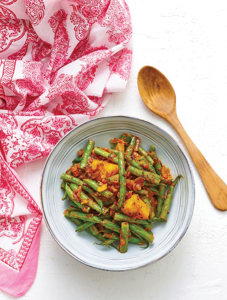Bengali Green Bean and Potato Curry from Chilli & Mint: Indian Home ...