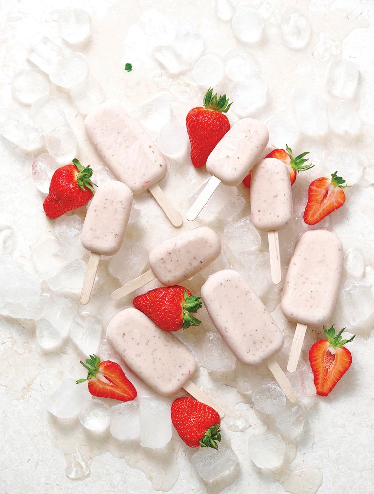 Strawberry and Black Pepper Kulfi from Chilli & Mint: Indian Home ...