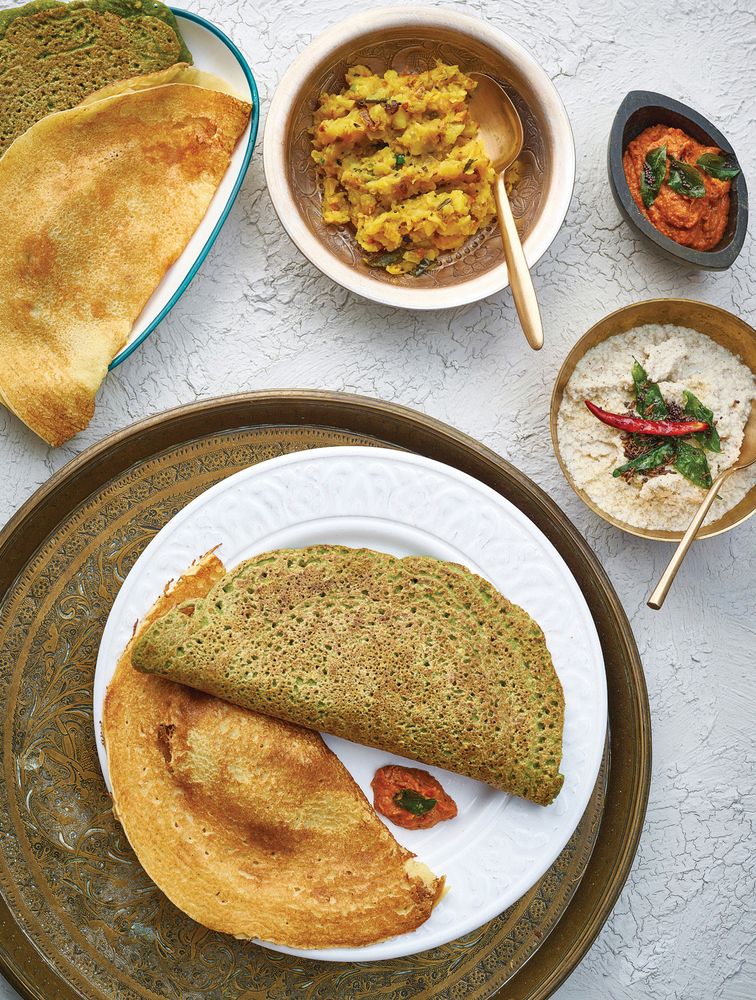 Dosas Two Ways from Chilli & Mint: Indian Home Cooking from A British ...