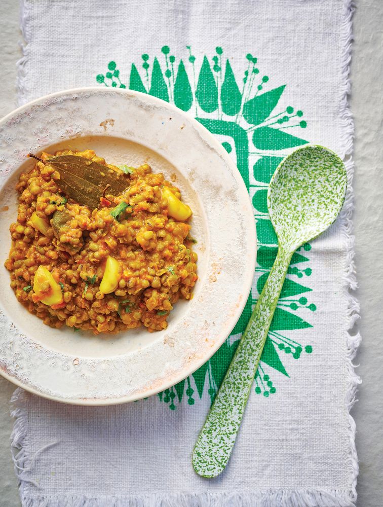 Green Mung, Garlic and Tomato Dal from Chilli & Mint: Indian Home ...