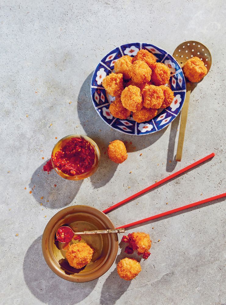 Crispy Prawn Balls with Fermented Chilli Dip from Chinese-ish: Home ...
