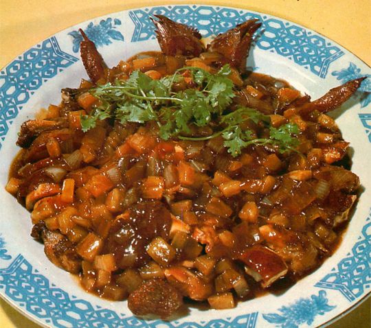 Stewed Chicken with Pineapple Sauce from Pei-Mei’s Chinese Cookbook by ...