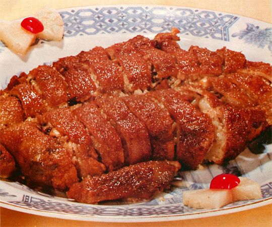 Crispy Duck with Eight Jewel Stuffing from Pei-Mei’s Chinese Cookbook ...