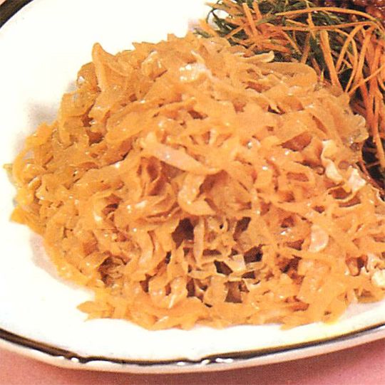 Shredded Jellyfish Salad from Pei-Mei’s Chinese Cookbook by Fu Pei-Mei