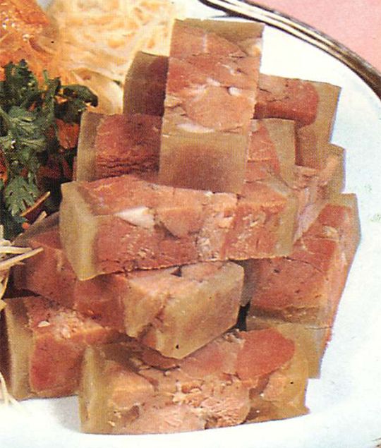 Spiced Jellied Pork from Pei-Mei’s Chinese Cookbook by Fu Pei-Mei