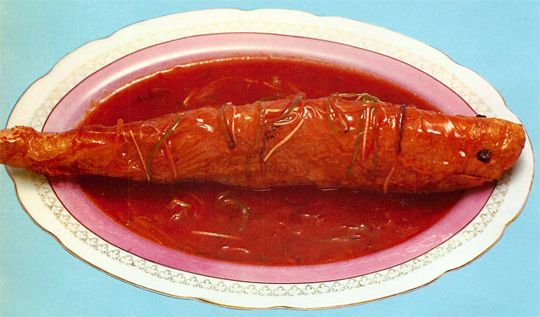 Fish-Shaped Potato with Sweet and Sour Sauce from Pei-Mei’s Chinese ...