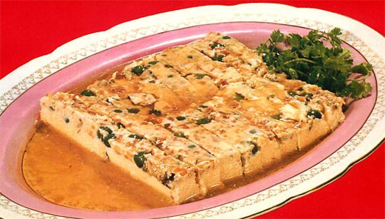 Steamed Five-Color Egg Cakes from Pei-Mei’s Chinese Cookbook by Fu Pei-Mei