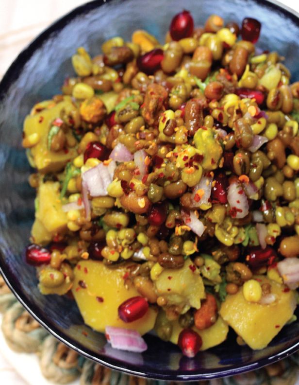 Misal Chauli Chaat from Instant Indian: Classic Foods from Every Region ...