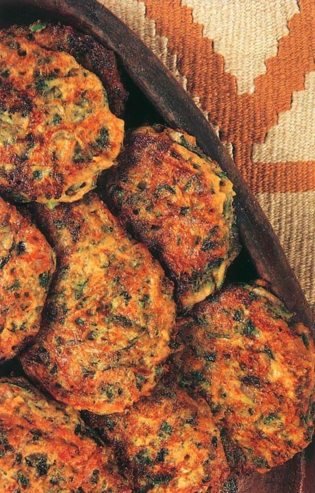 Courgette and Cheese Patties from Classic Turkish Cooking by Ghillie Basan