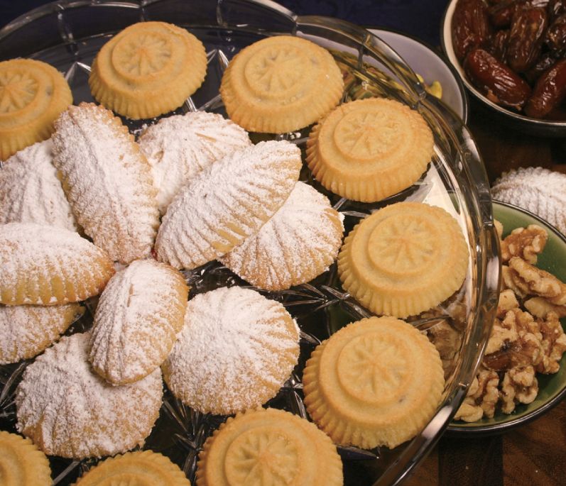 Semolina Date Cookies from Classic Lebanese Cuisine: 170 Fresh And ...