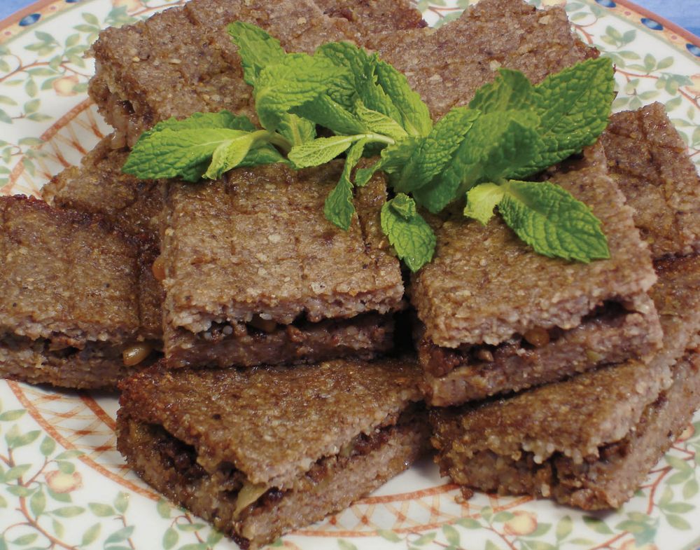 Lamb (or Beef, or Chicken) Kibbi Tray from Classic Lebanese Cuisine ...